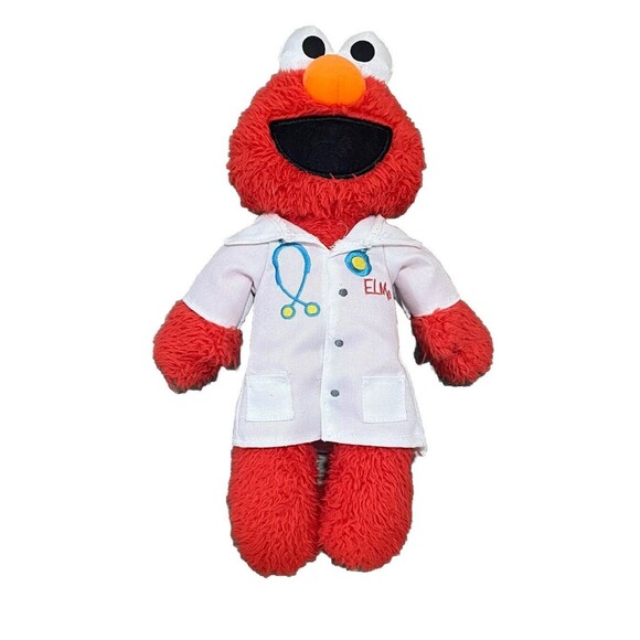 Sesame Street | Toys | Sesame Street 95 Inch Doctor Elmo Collectible ...